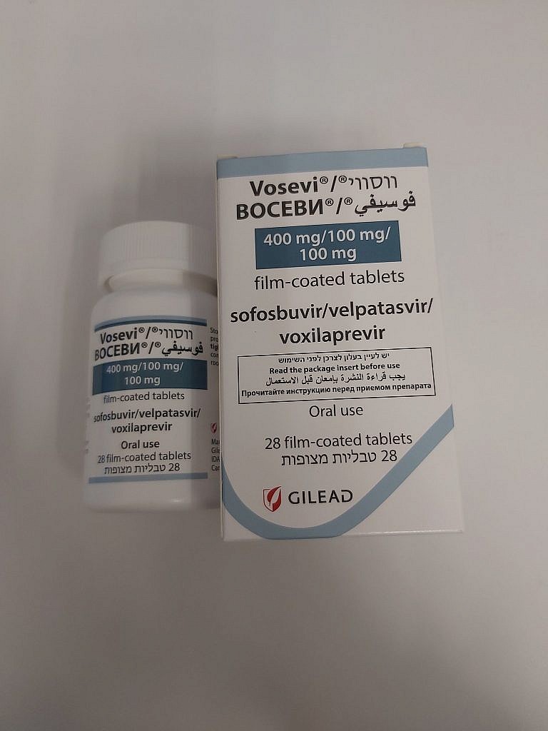 Vosevi 400 mg/100 mg/100 mg | Medic