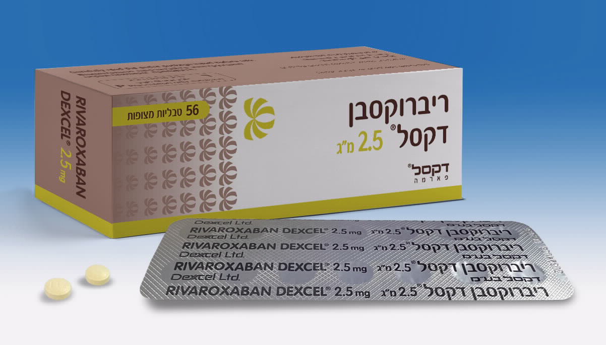 Rivaroxaban Dexcel (2.5 mg, 10 mg, 15 mg, 20 mg) | Medic